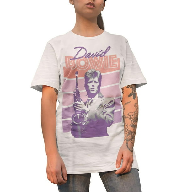 David Bowie Ladie's short sleeve tee shirt - Walmart.ca