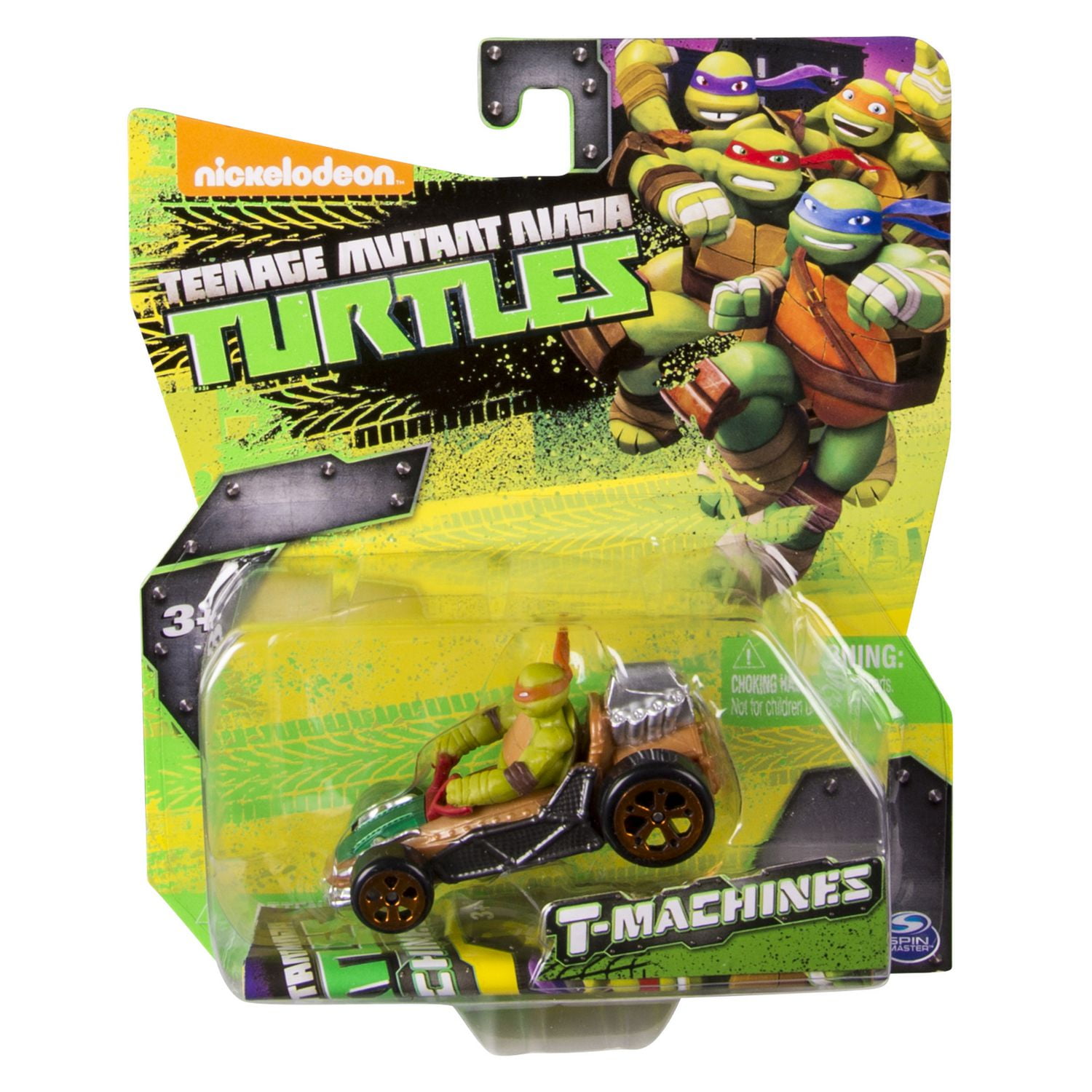 Teenage Mutant Ninja Turtles T-Machines Mikey Toy Patrol Buggy ...
