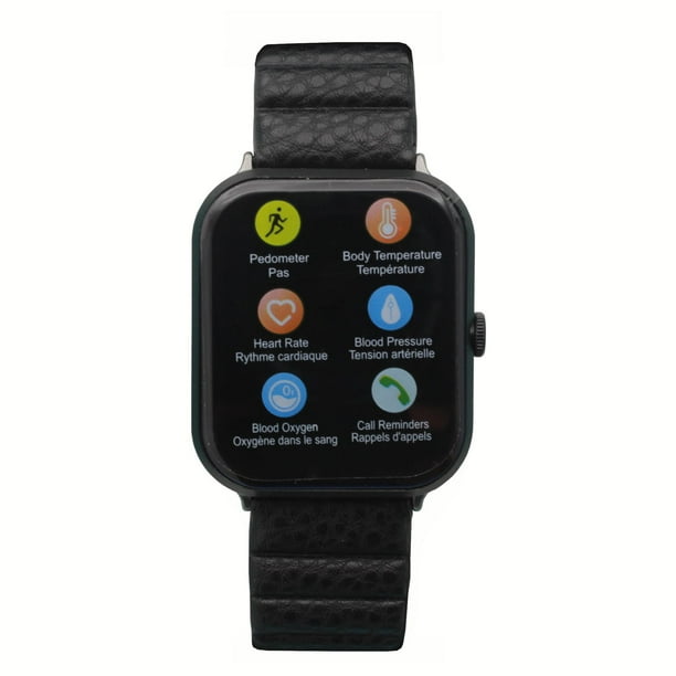 iTIME ELITE Health and Fitness Body Temperature Smartwatch with Heart ...