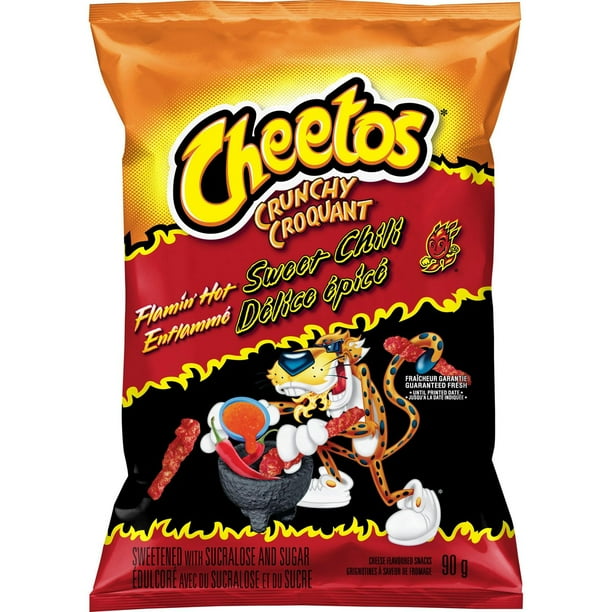 Cheetos Flamin' Hot Sweet Chili Snacks - Walmart.ca