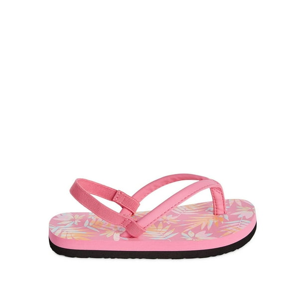 George Toddler Girls' Floral Flip Flops - Walmart.ca