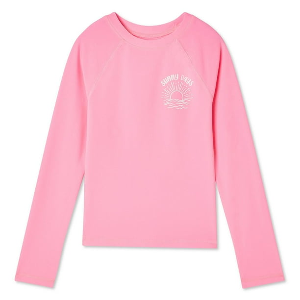 George Girls' Long Sleeve Rash Guard - Walmart.ca