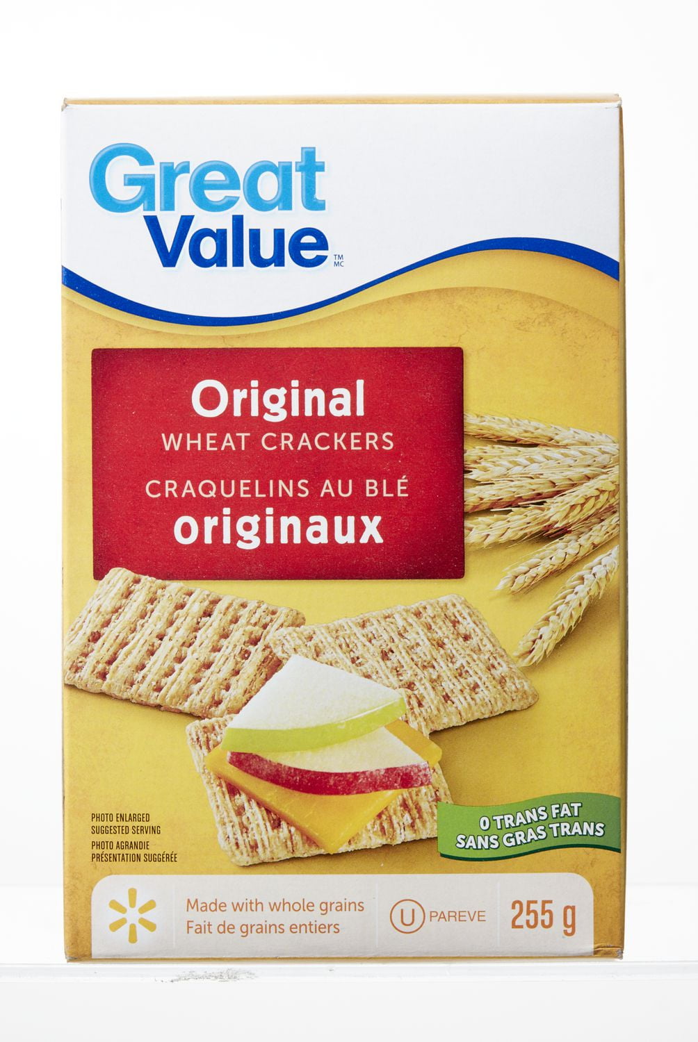 Great Value Original Wheat Crackers | Walmart Canada