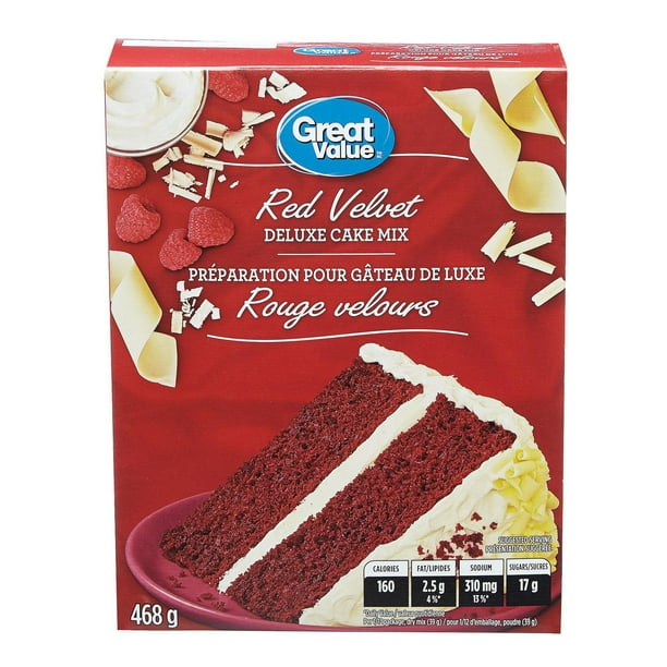Great Value Red Velvet Cake Mix - Walmart.ca