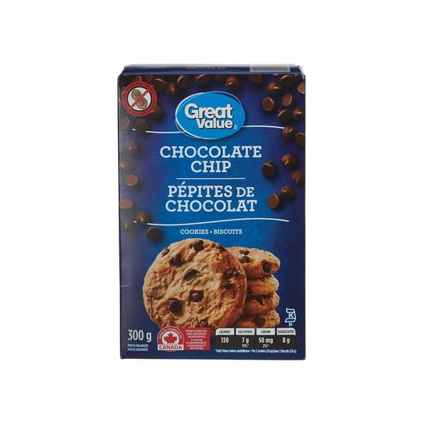 Great Value Chocolate Chip Cookies - Walmart.ca