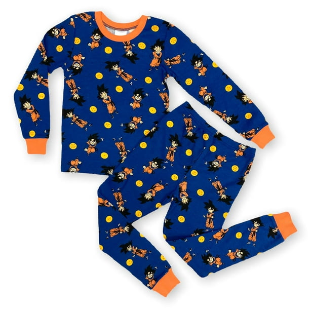 Dragon Ball Z Boy's 2-Piece Long Sleeve Thermal Pajama Set - Walmart.ca
