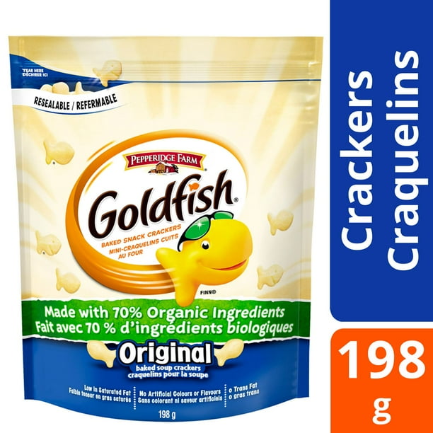 Goldfish Original Made with 70% Organic Ingredients, 198 g - Walmart.ca