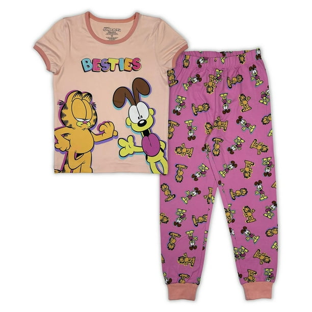 GARFIELD Ensemble de pyjama 2 pièce pour fille Tailles TP à G - Walmart.ca