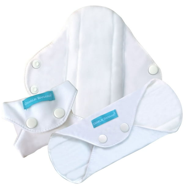 3 Feminine Pads Regular White - Walmart.ca