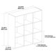 Mainstays 9-Cube Organizer, 9 storage shelves - Walmart.ca