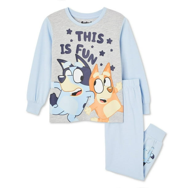 Bluey Toddler Girls' Pajama 2-Piece Set, Sizes 2T-5T - Walmart.ca