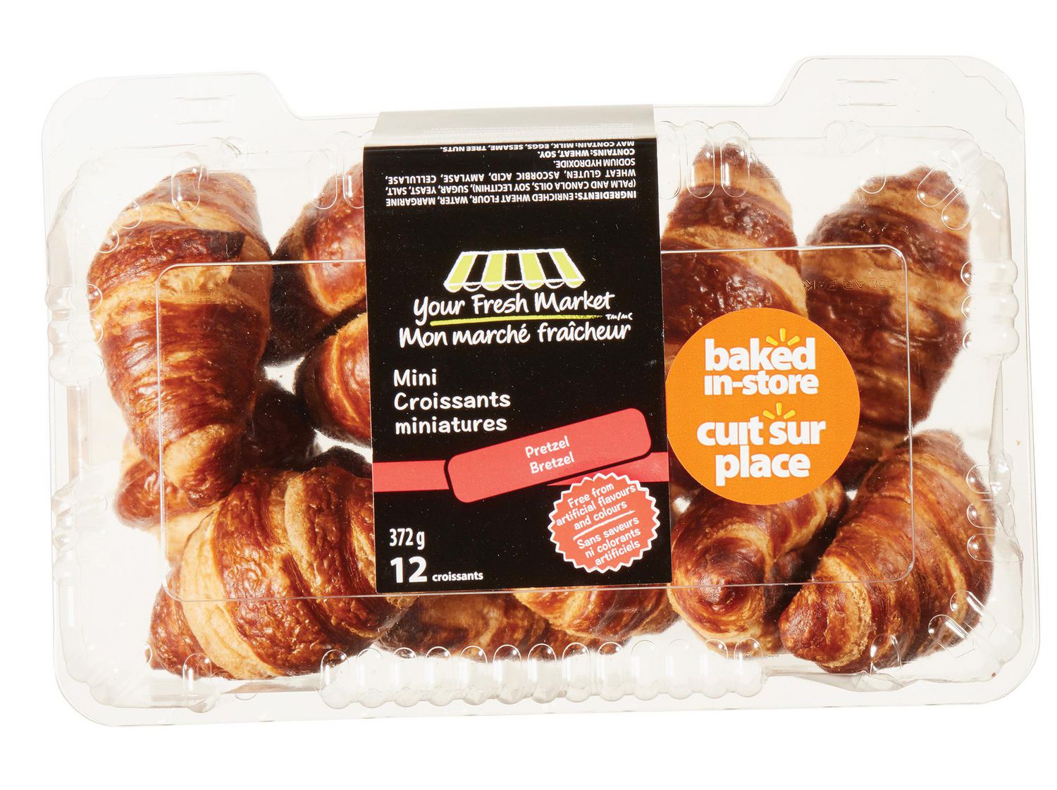 Your Fresh Market Pretzel Mini Croissants | Walmart Canada