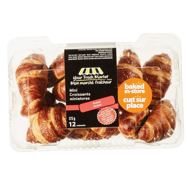 Your Fresh Market Pretzel Mini Croissants - Walmart.ca
