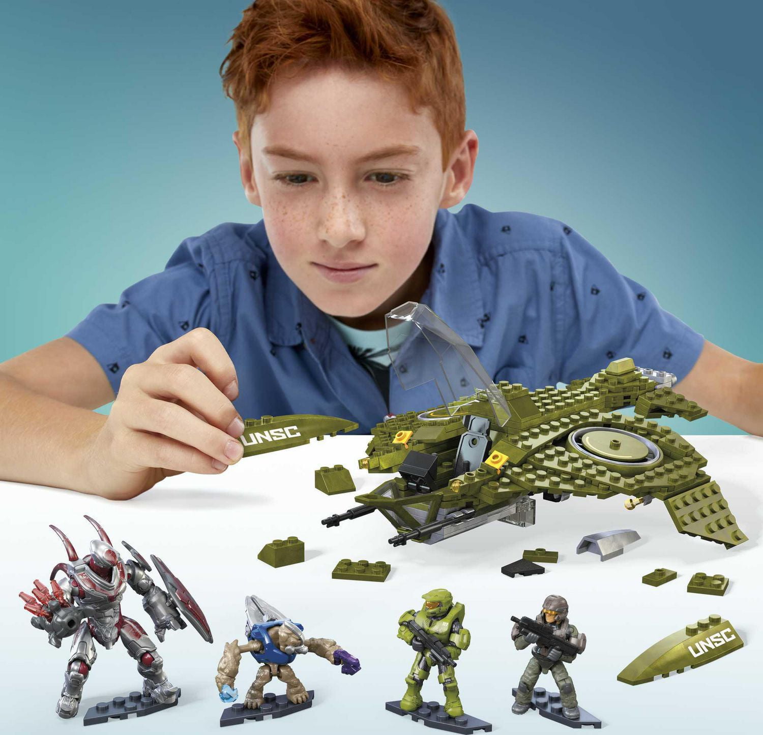 Halo legos at walmart store