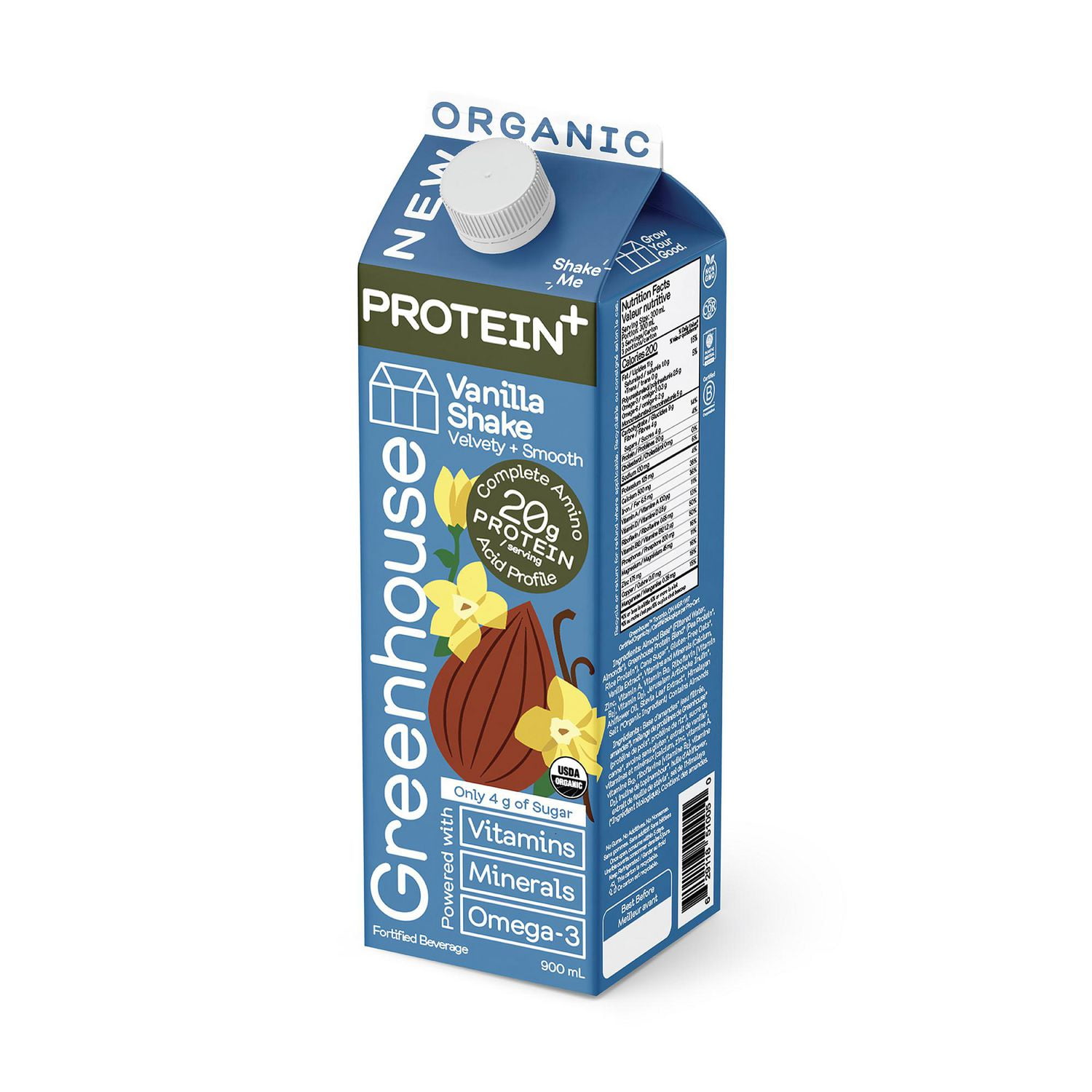Click here for Greenhouse Juice Co. Greenhouse Organic Protein+ V... prices