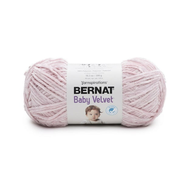 Bernat® Baby Velvet™ Yarn, Polyester #4 Medium, 10.5oz/300g, 492 Yards ...