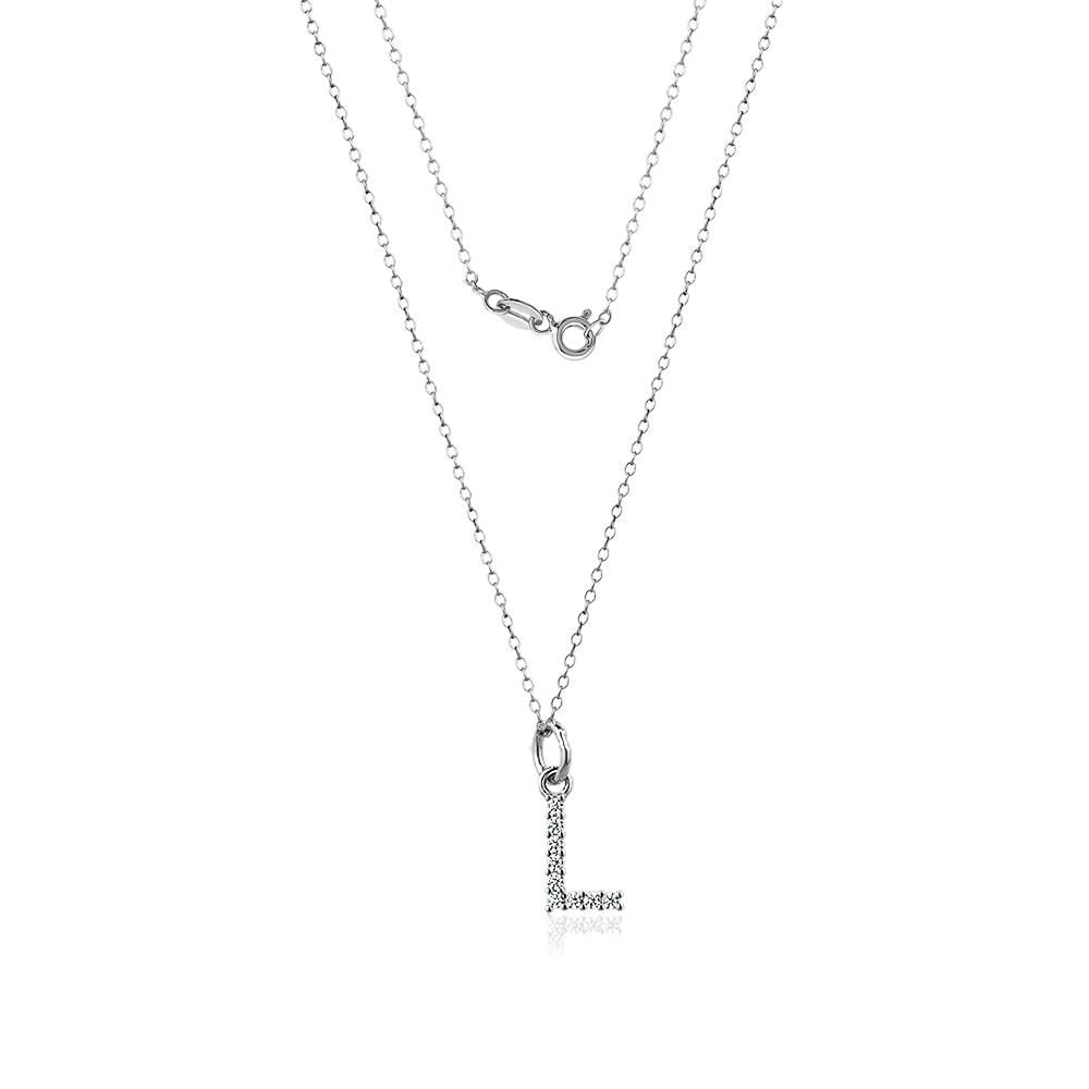 Click here for Luxury Designs Sterling Silver Cubic Zirconia L Ne... prices