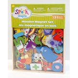Wooden Magnet Set 131 pieces, Wooden Magnet Set - Walmart.ca