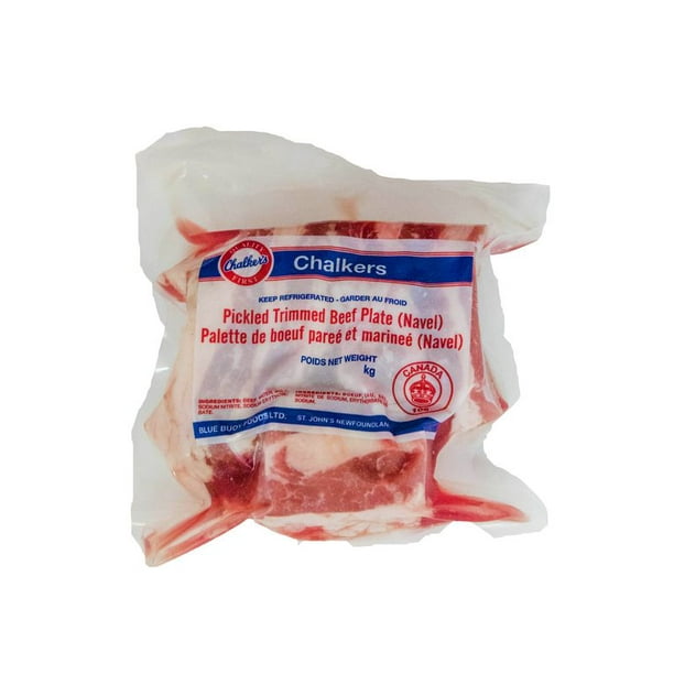 Chalkers Pickled Beef Plate (Navel), Beef Navel - random weight ...