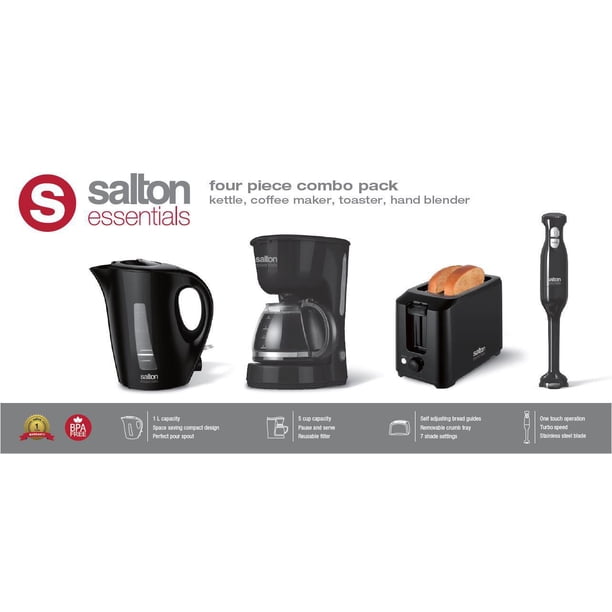 Salton Essentials Four Piece Combo Pack - Walmart.ca
