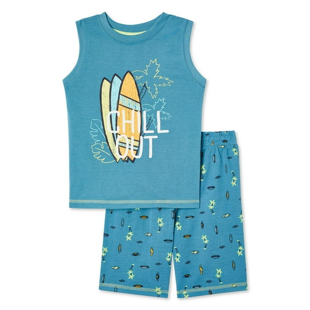 George Boys' Pajamas 2-Piece Set - Walmart.ca