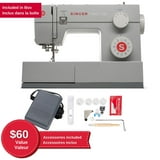 SINGER® Classic™ 44S Heavy Duty Sewing Machine, Heavy duty, 23 stitches ...