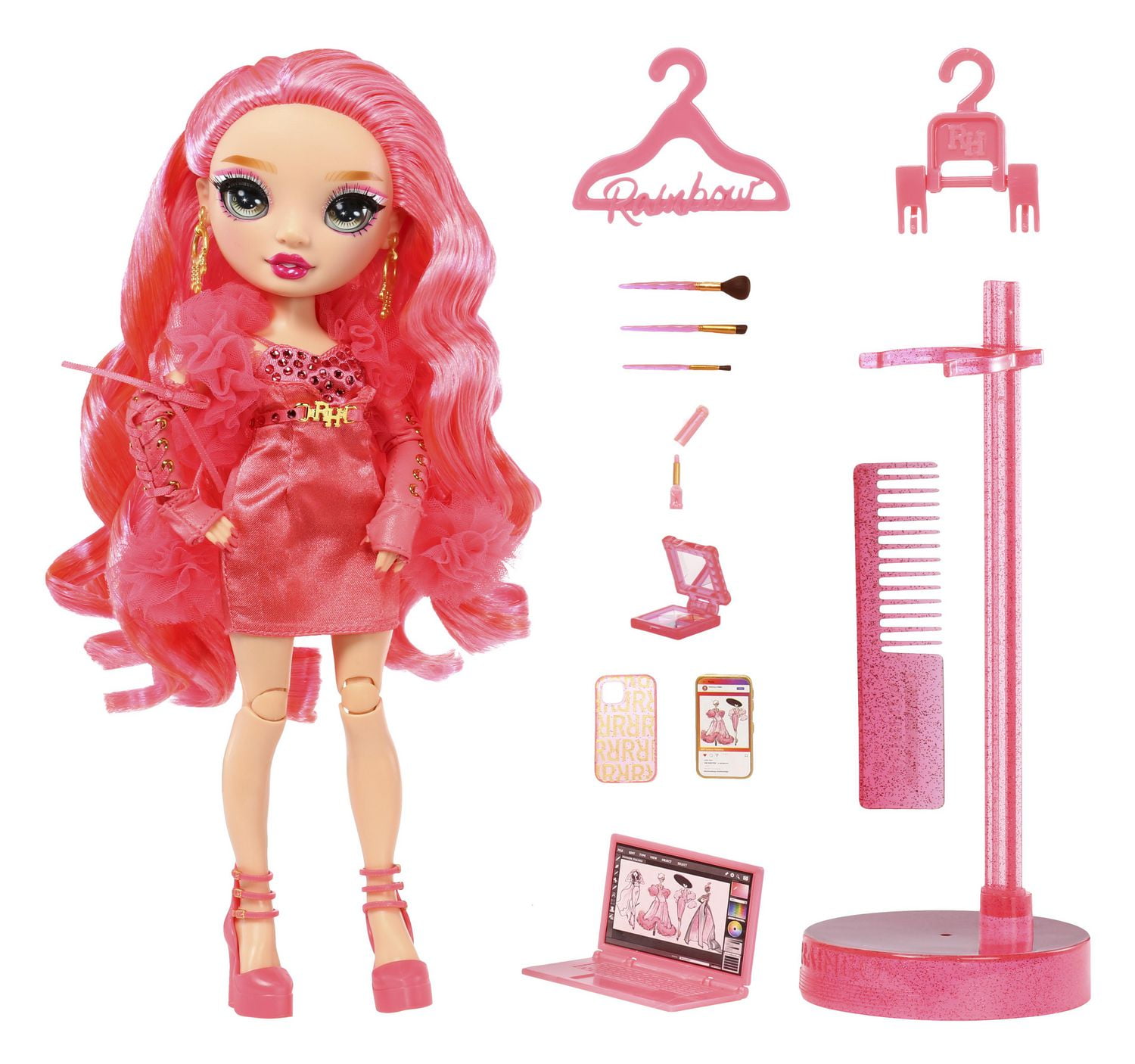 Pink doll store