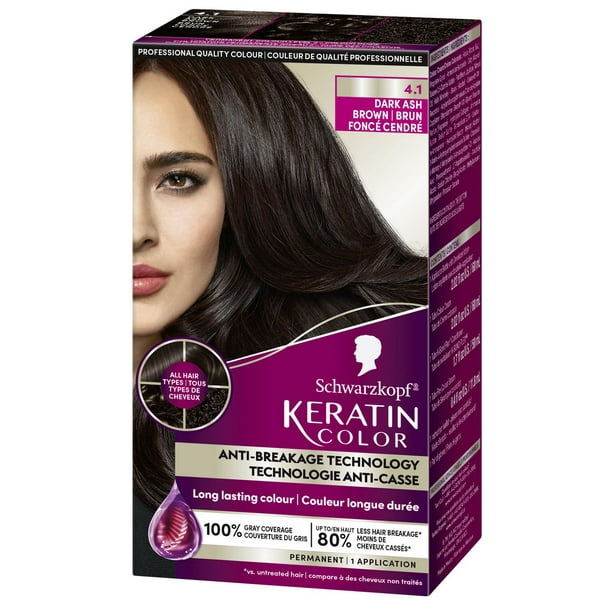 Schwarzkopf Keratin Color Permanent Hair Color Cream, 5.3 Berry Brown ...