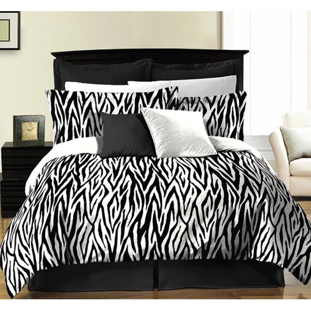 Malibu Collection Zebra 6 Piece Bed In A Bag (Twin) - Walmart.ca