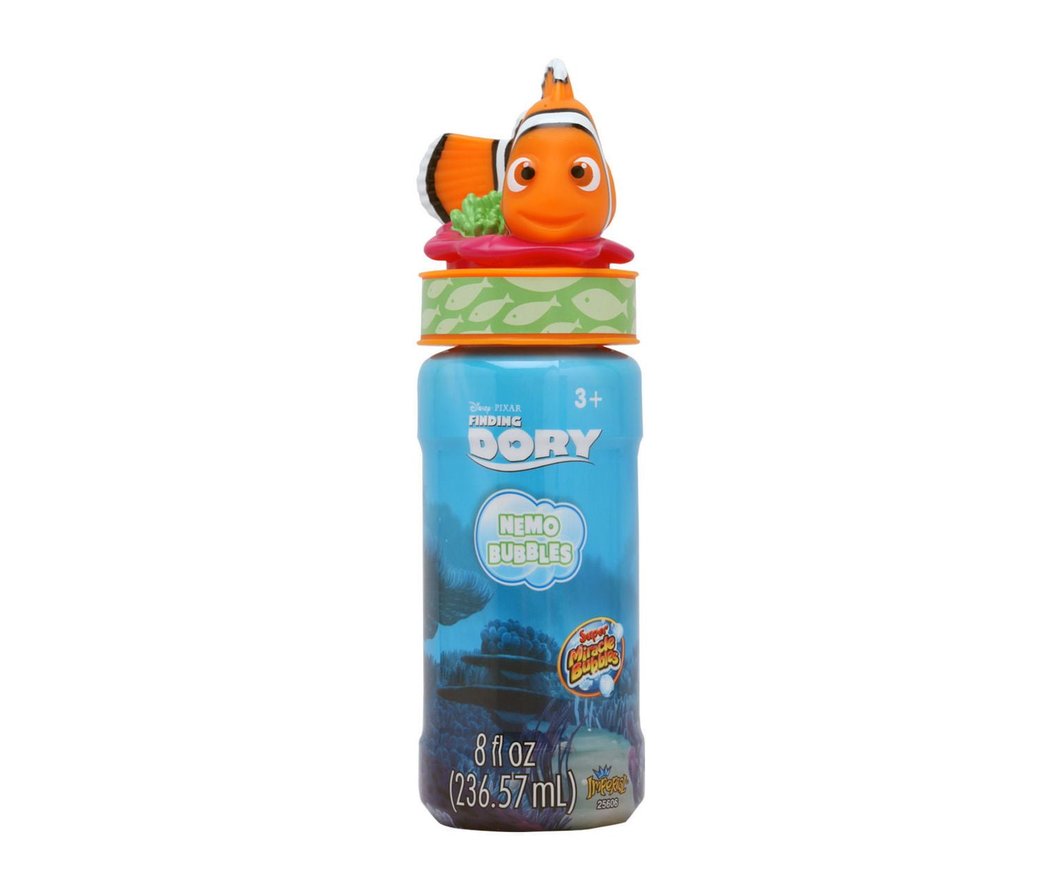 Imperial Toy® Disney Finding Dory Nemo Bubble Topper 8 fl. oz. Bottle ...