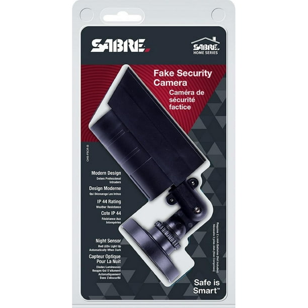 Sabre Fake Security Camera - Black, Fake Security Camera - Walmart.ca