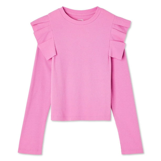 George Girls' Ruffle Top, Sizes XS-XL - Walmart.ca