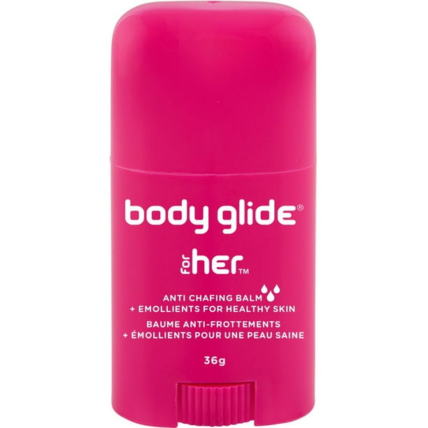 Body Glide For Her Anti Chafing Balm & Emollients for Healthy Skin 36g ...
