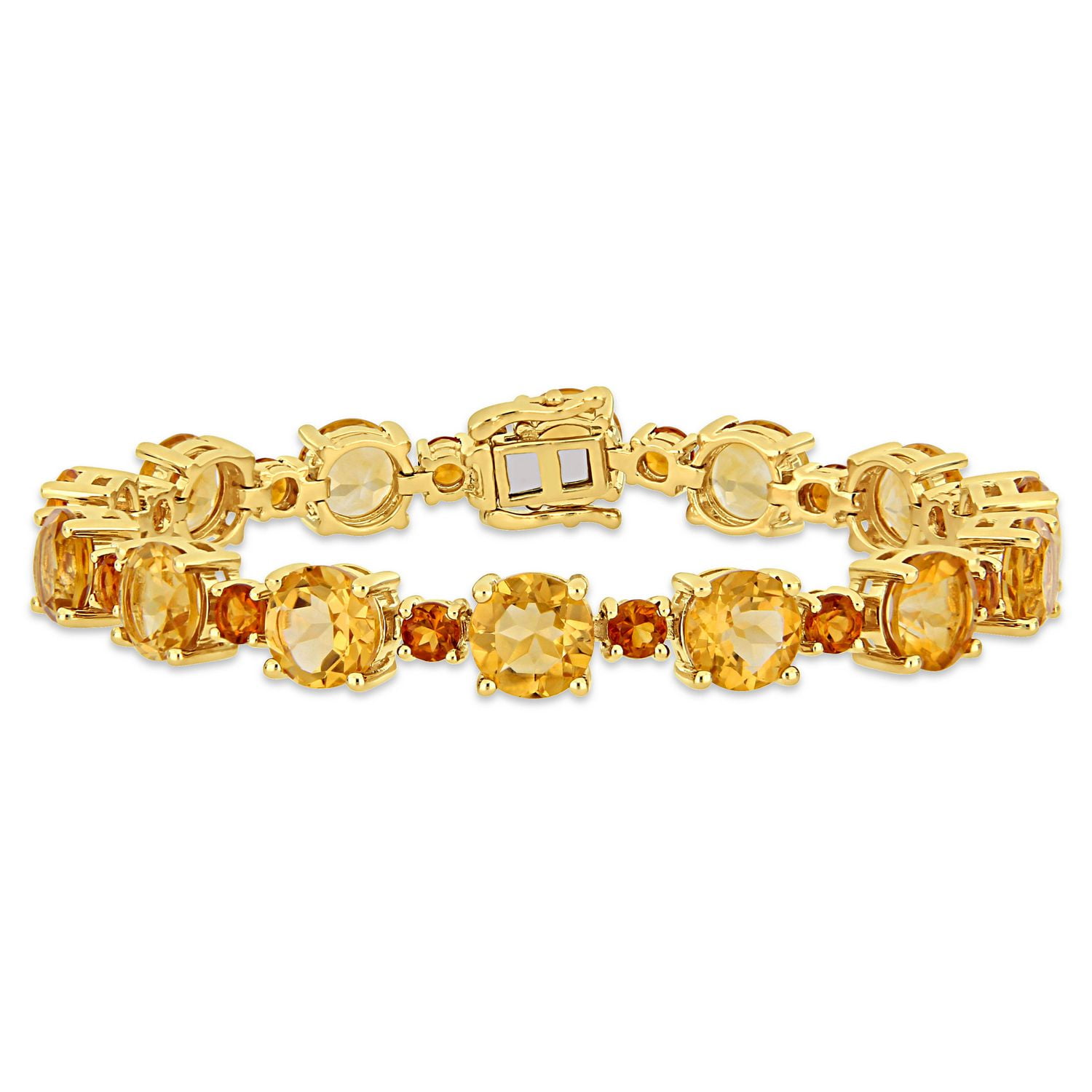 Click here for Tangelo 29-3/8 Carat T. G.W. Citrine Yellow-Plated... prices