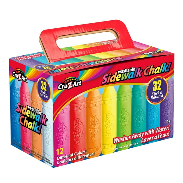 32 Piece Sidewalk Chalk - Walmart.ca