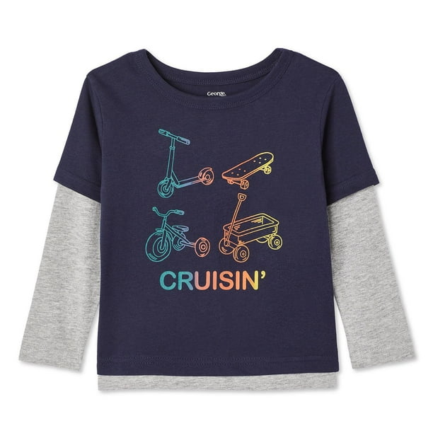 George Toddler Boys' Fooler Tee, Sizes 2T-5T - Walmart.ca