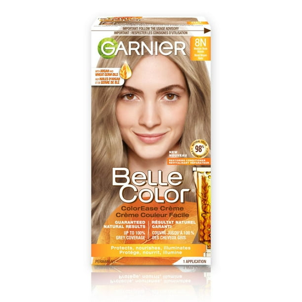 Garnier Belle Color Permanent Hair Dye, Natural results, up to 100% ...