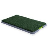One Paw, Reusable Pooch Patch Dog Grass Pee Pad with Anti-Microbial and Odor Resistant Design ...