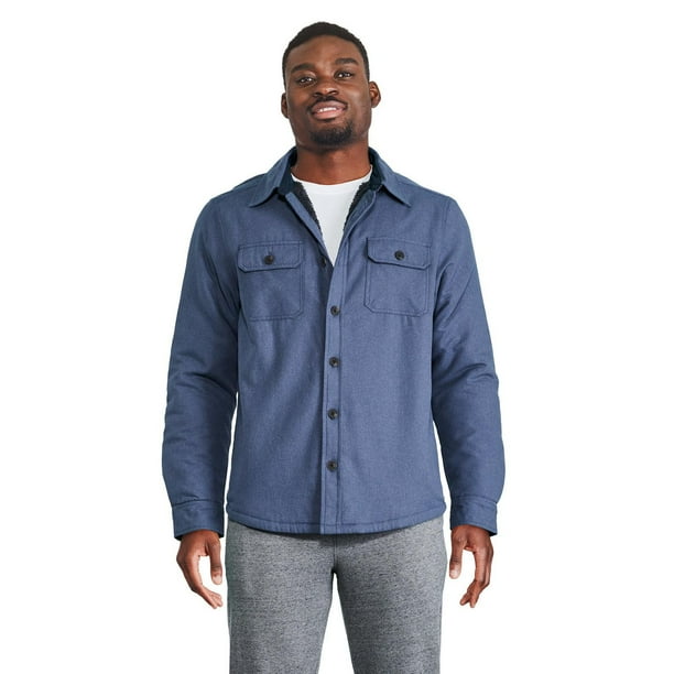 George Men's Flannel Shacket - Walmart.ca