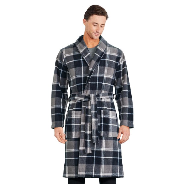 George Men's Fleece Robe - Walmart.ca