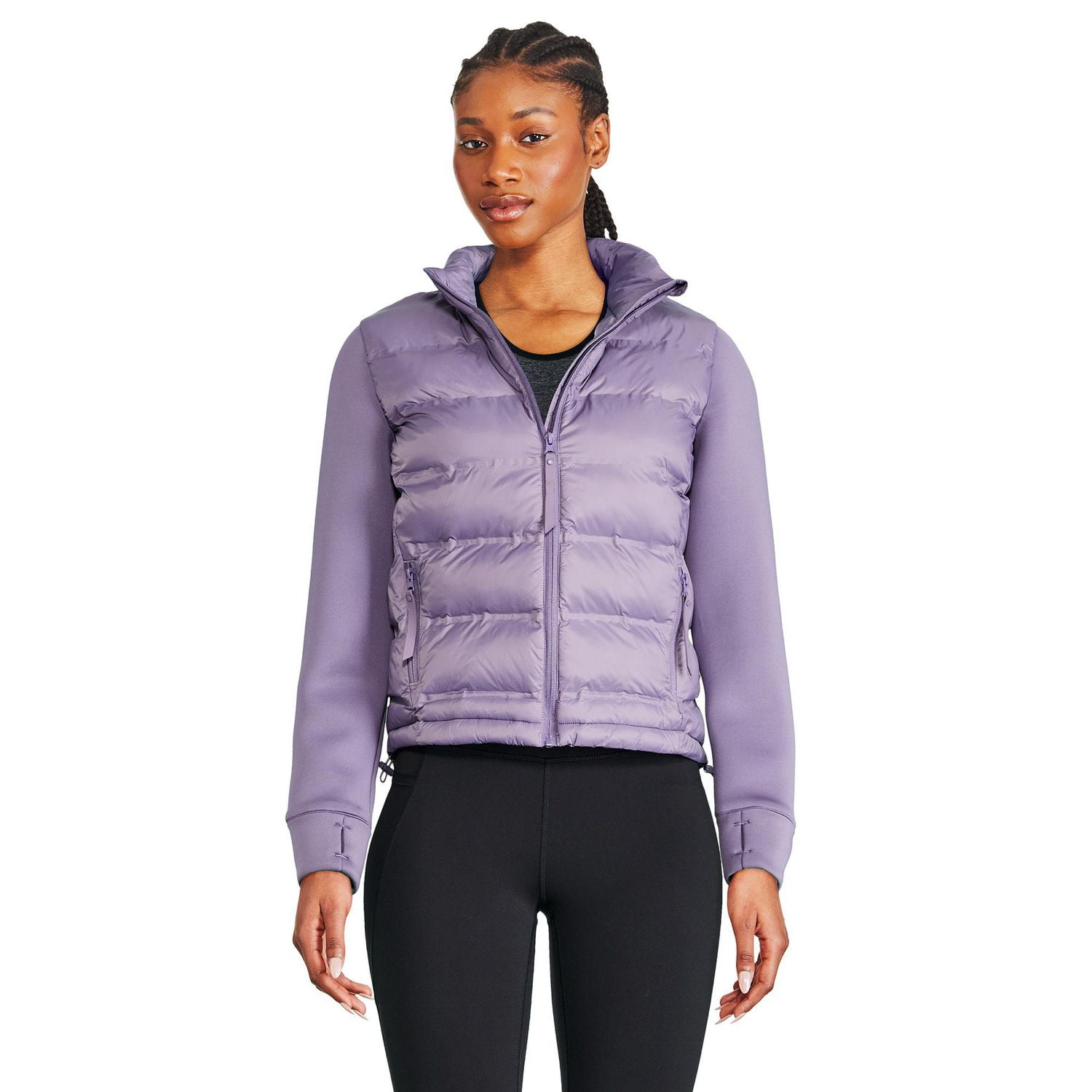 Click here for Athletic Works Womens Hybrid Puffer Jacket L prices