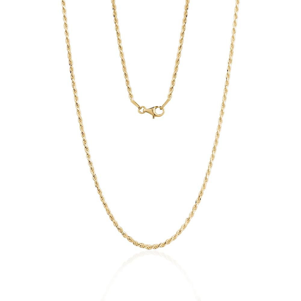 Click here for Luxury Designs 16 Unisex Gold-Plated Sterling Silv... prices