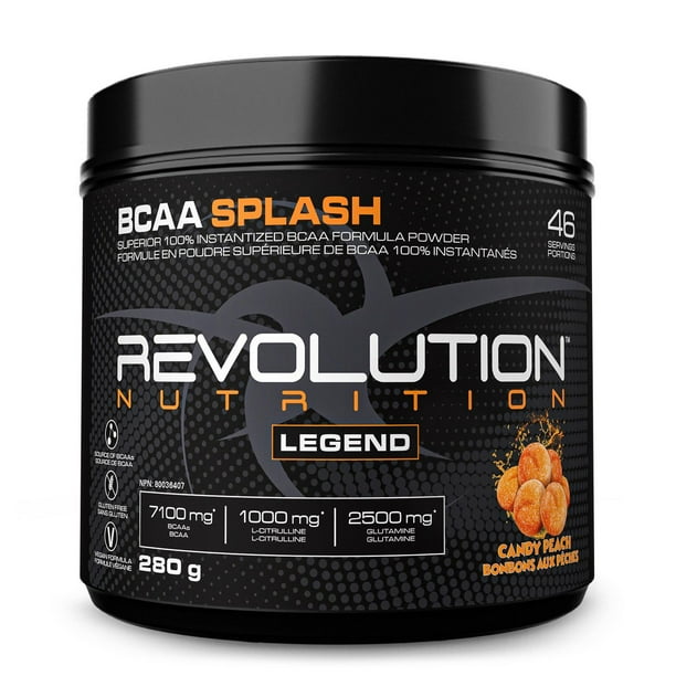 BCAA Splash Candy Peach, Superior amino acid formula - Walmart.ca
