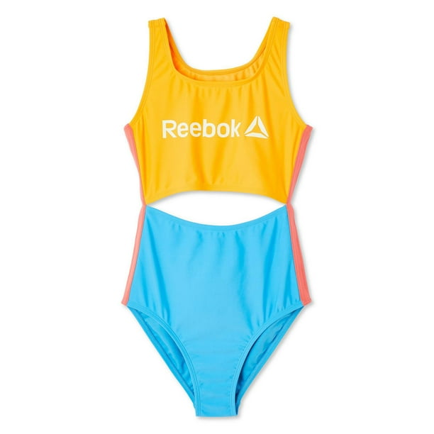 Reebok Girls Delta Cutout One Piece, Reebok Swimwear, Reebok Delta ...