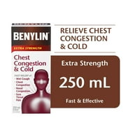 Benylin Extra Strength Cough Complete Syrup, Relieves Cough, Nasal ...