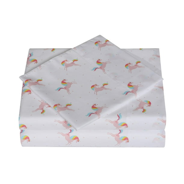 Mainstays Kids Printed Easy Wash Soft-Microfiber Sheet Set - Walmart.ca