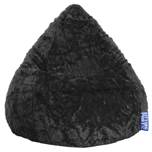 Sitting Point Fluffy Bean Bag - Walmart.ca