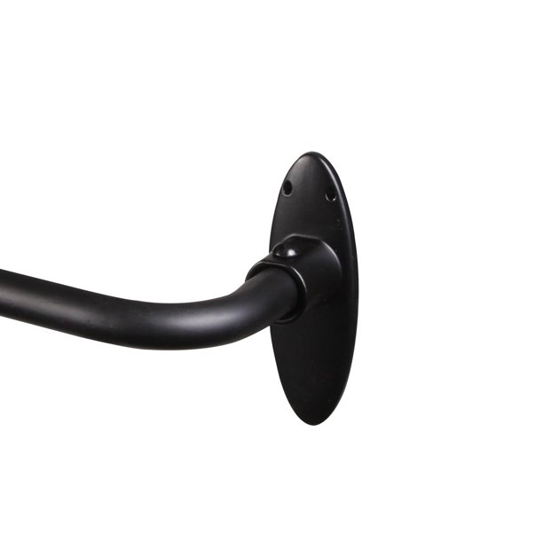 Lunar Fast Fit 1/2" Easy Install Complete Blackout Wrap Rod, Adjustable ...