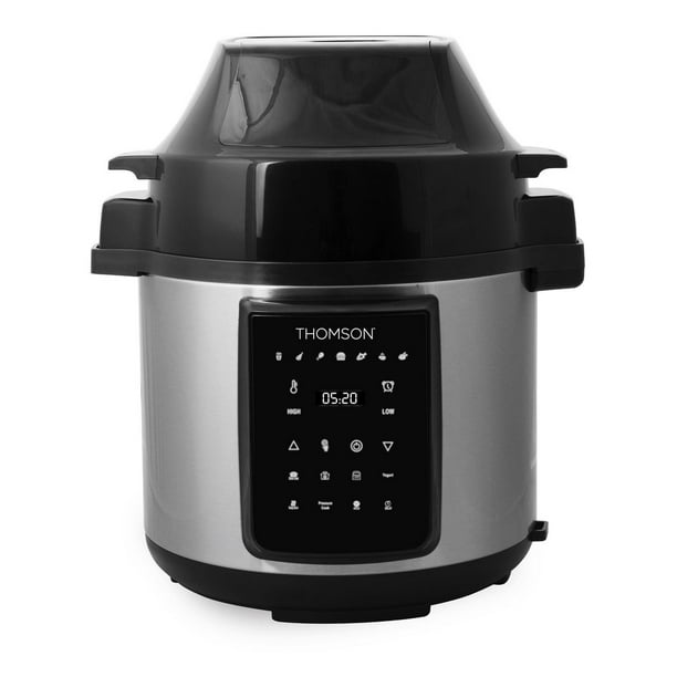 Thomson 9-in-1 Pressure Cooker 6-litre (6.3-quart) - Stainless Steel ...