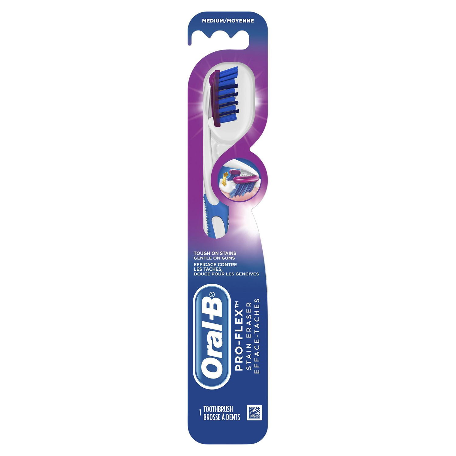 Oral-B 3D White Pro-Flex Medium Toothbrush | Walmart Canada